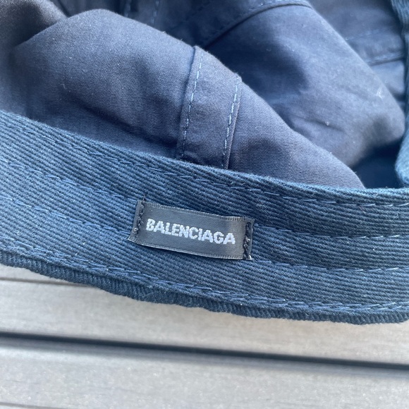 Balenciaga | Accessories | Balenciaga Double B Logo Baseball Cap | Poshmark